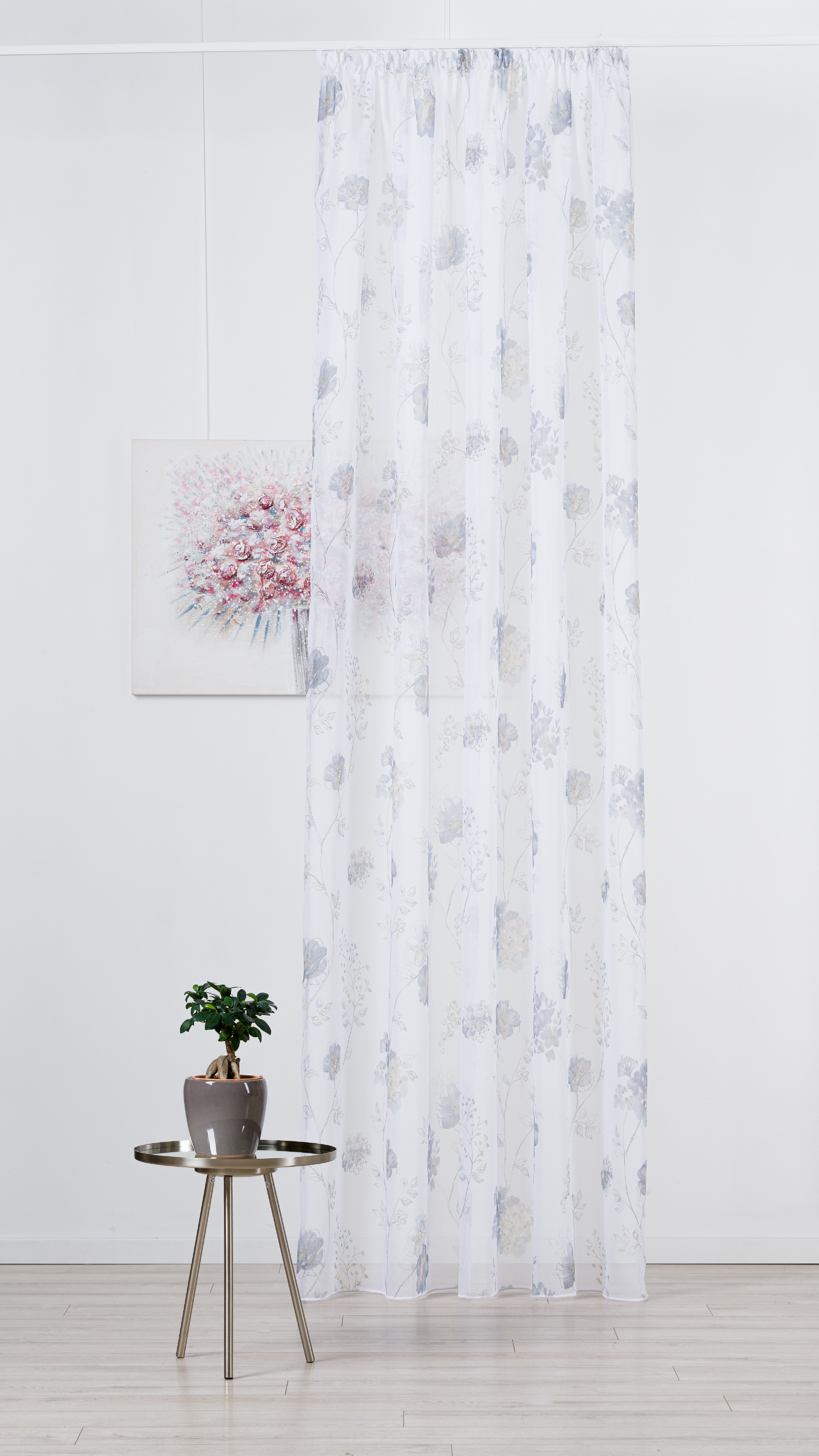 CAMPERA, albastru | perdea